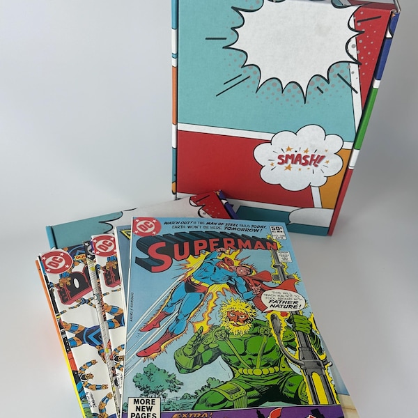 Vintage Comic Book Etsy