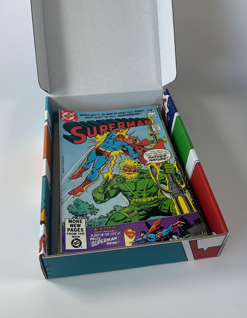 Vintage Comic Book Bundle: 20 Random Comics in Gift Box - Etsy