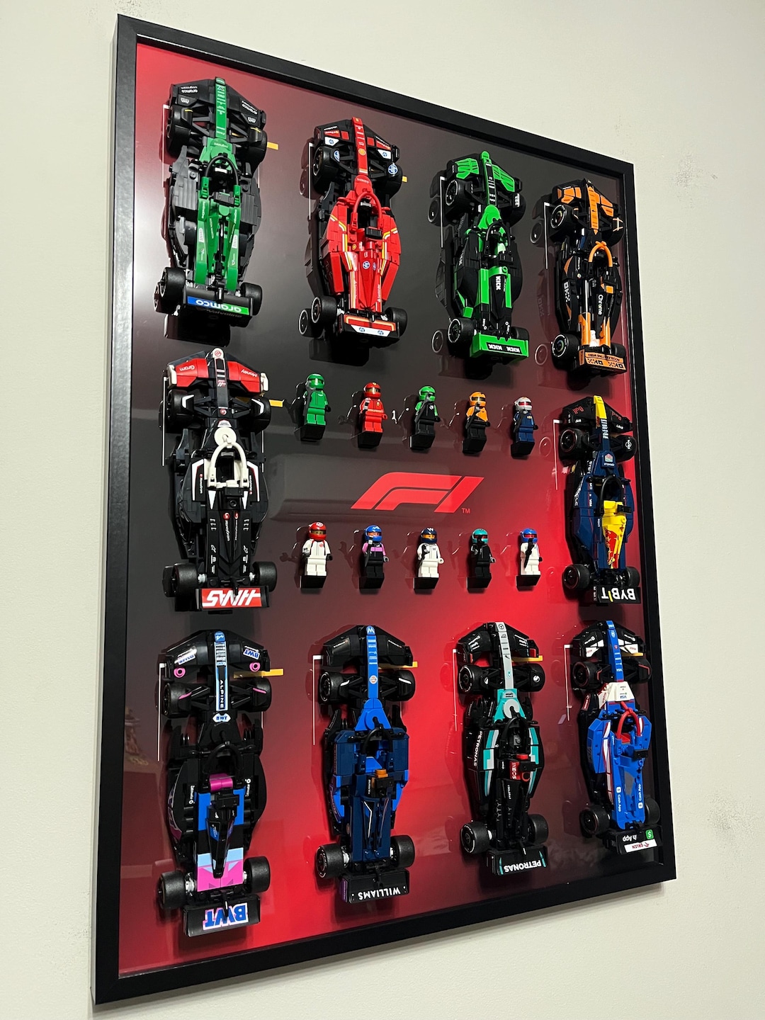 Frame for LEGO F1 Speed Champions Ferrari Red Bull Mclaren Aston Martin ...