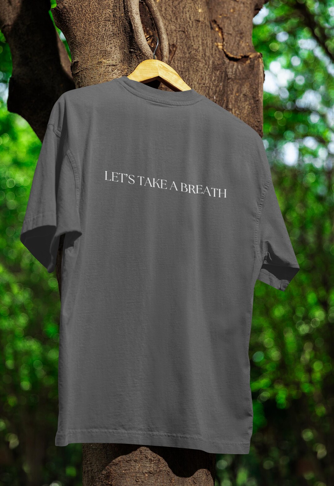 Let's Take a Breath T-shirt, Relaxation Tee, Mindfulness Shirt, Unisex Chill Top, Gift for ...