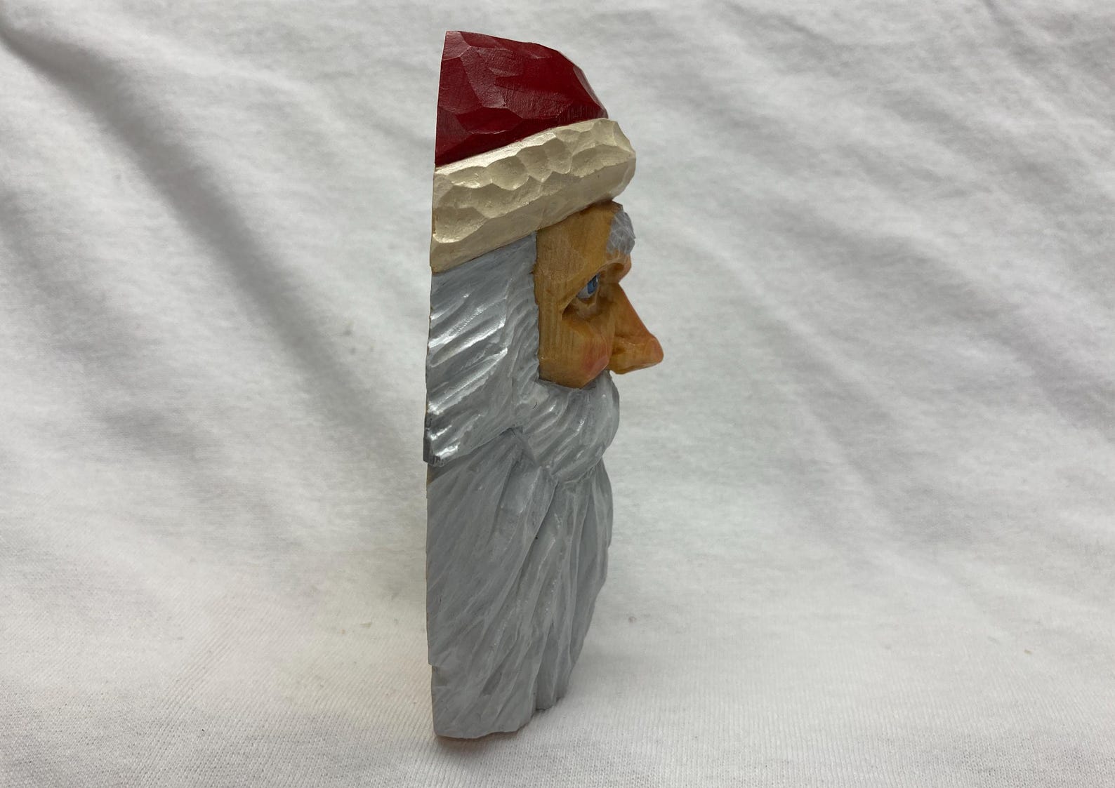 Hand-carved Santa Claus - Etsy