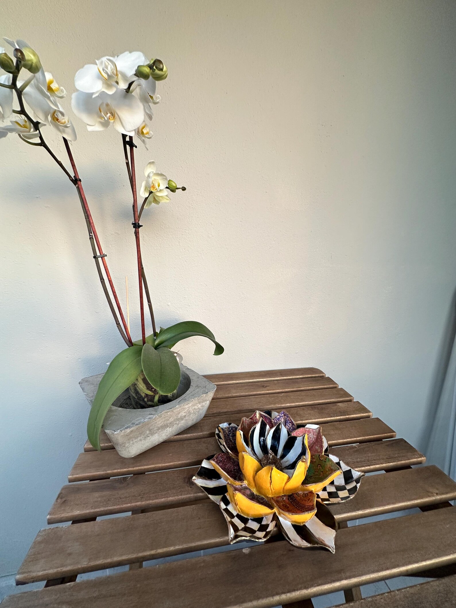 Home Decoration Mackenzie Flower Statue - Etsy