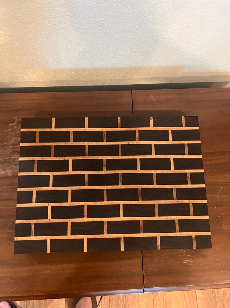 Custom Brick Pattern Cutting Board - Etsy