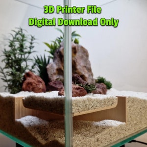 Aquarium Corner Cave | Fish Hideout | Terrarium Decoration | 3D ...