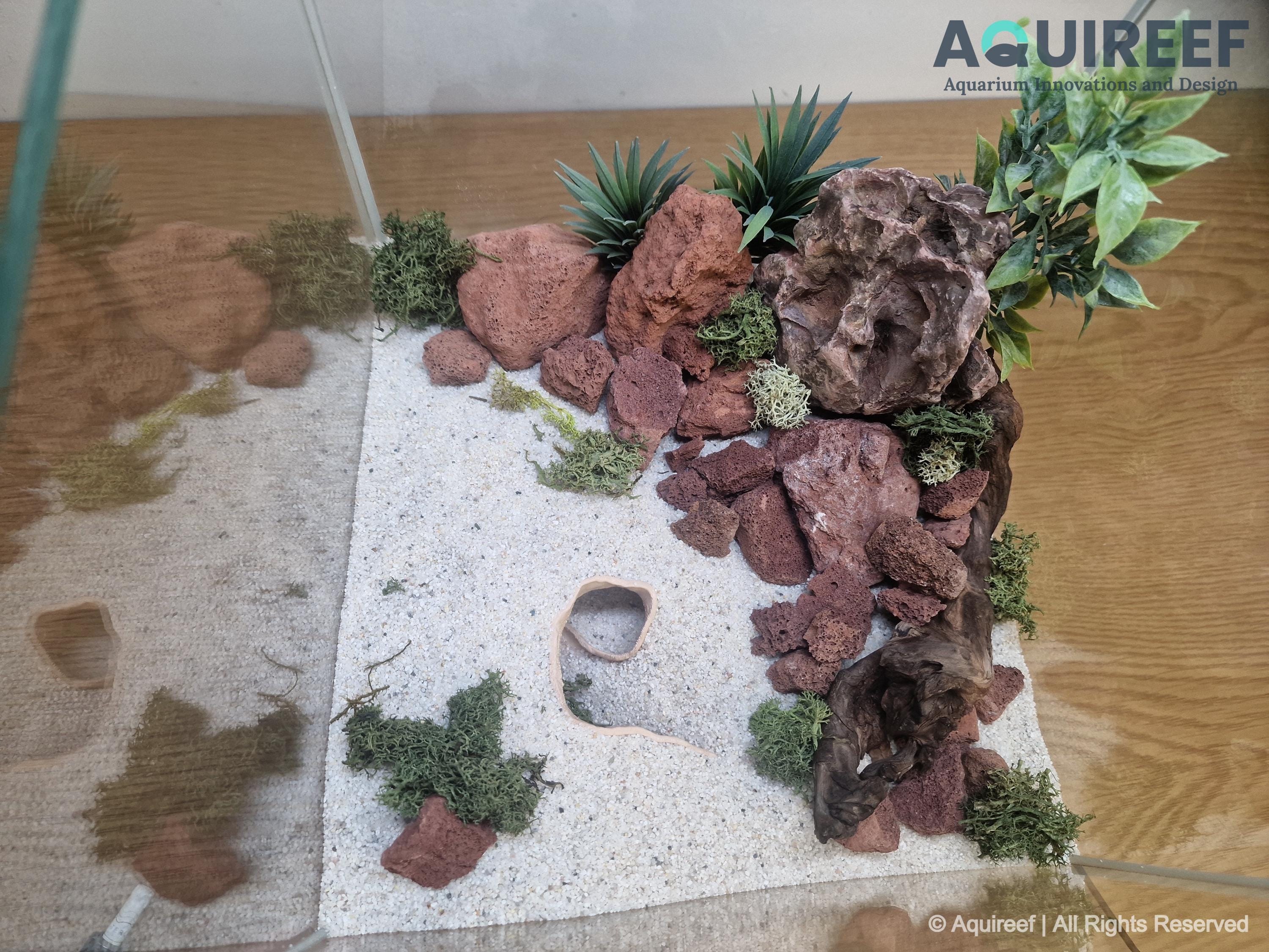 Riptide 3D Printable Aquarium Cave - Fish Hide, Terrarium Decoration ...