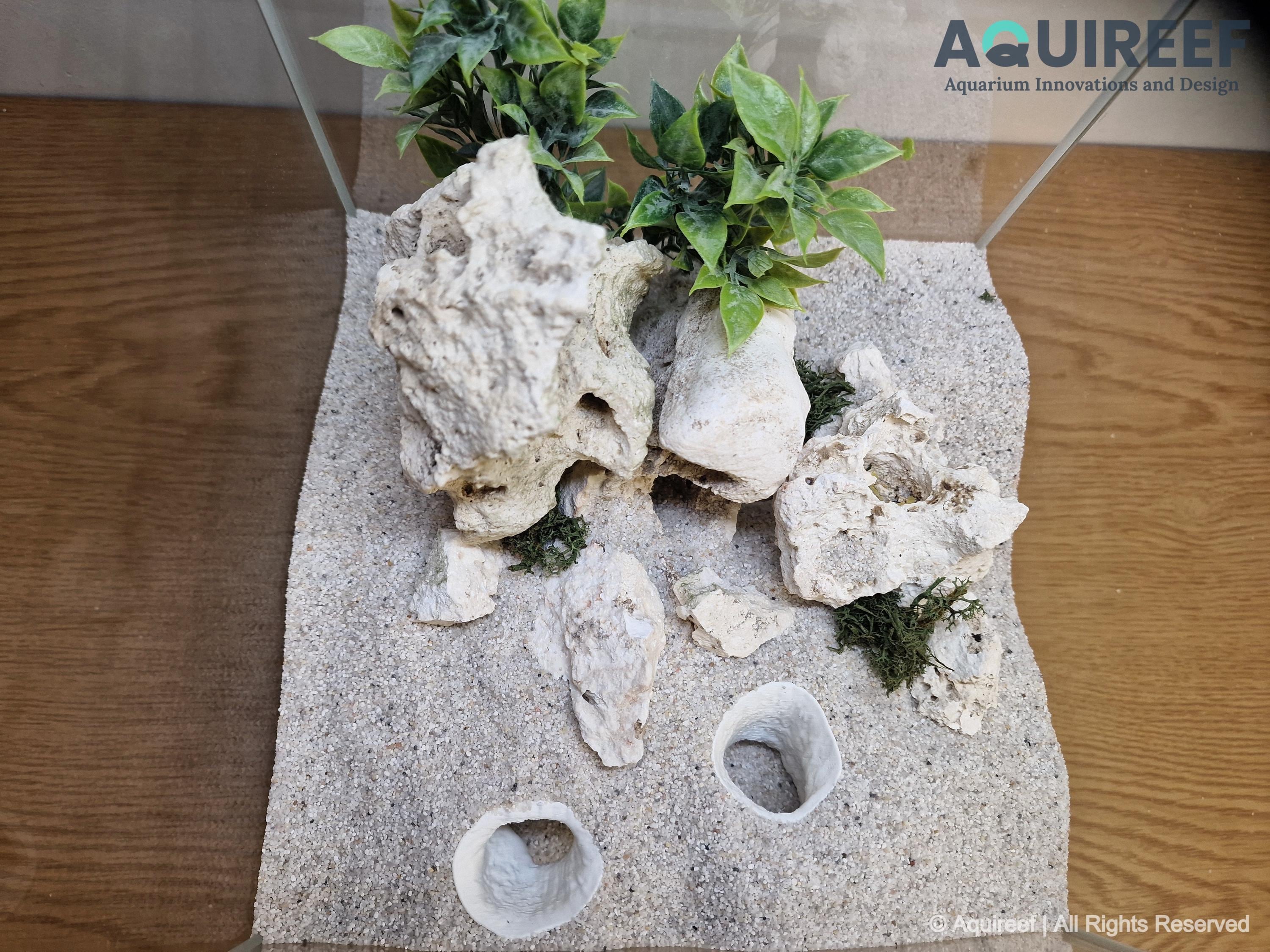 Mira 3D Printable Aquarium Cave Fish Hide, Terrarium Decoration ...