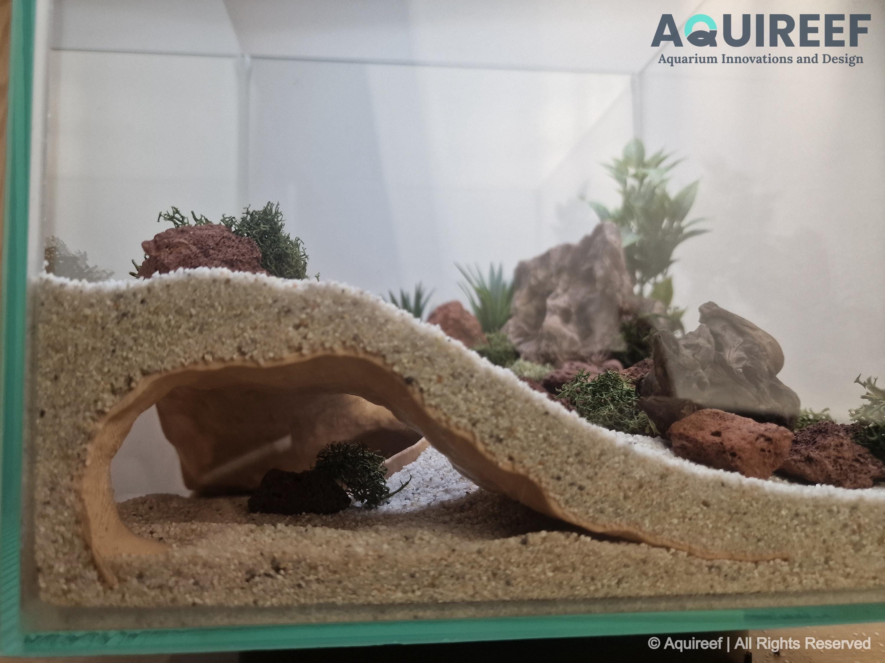 Riptide 3D Printable Aquarium Cave - Fish Hide, Terrarium Decoration ...