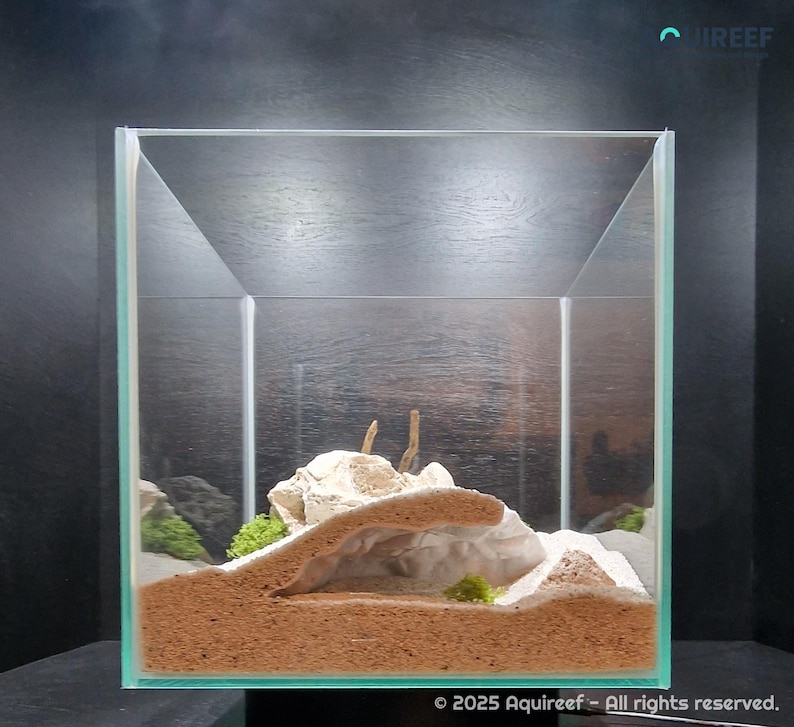 Aquarium Terrarium Cliff Cave STL - Rugged Rock Shelter for Fish ...