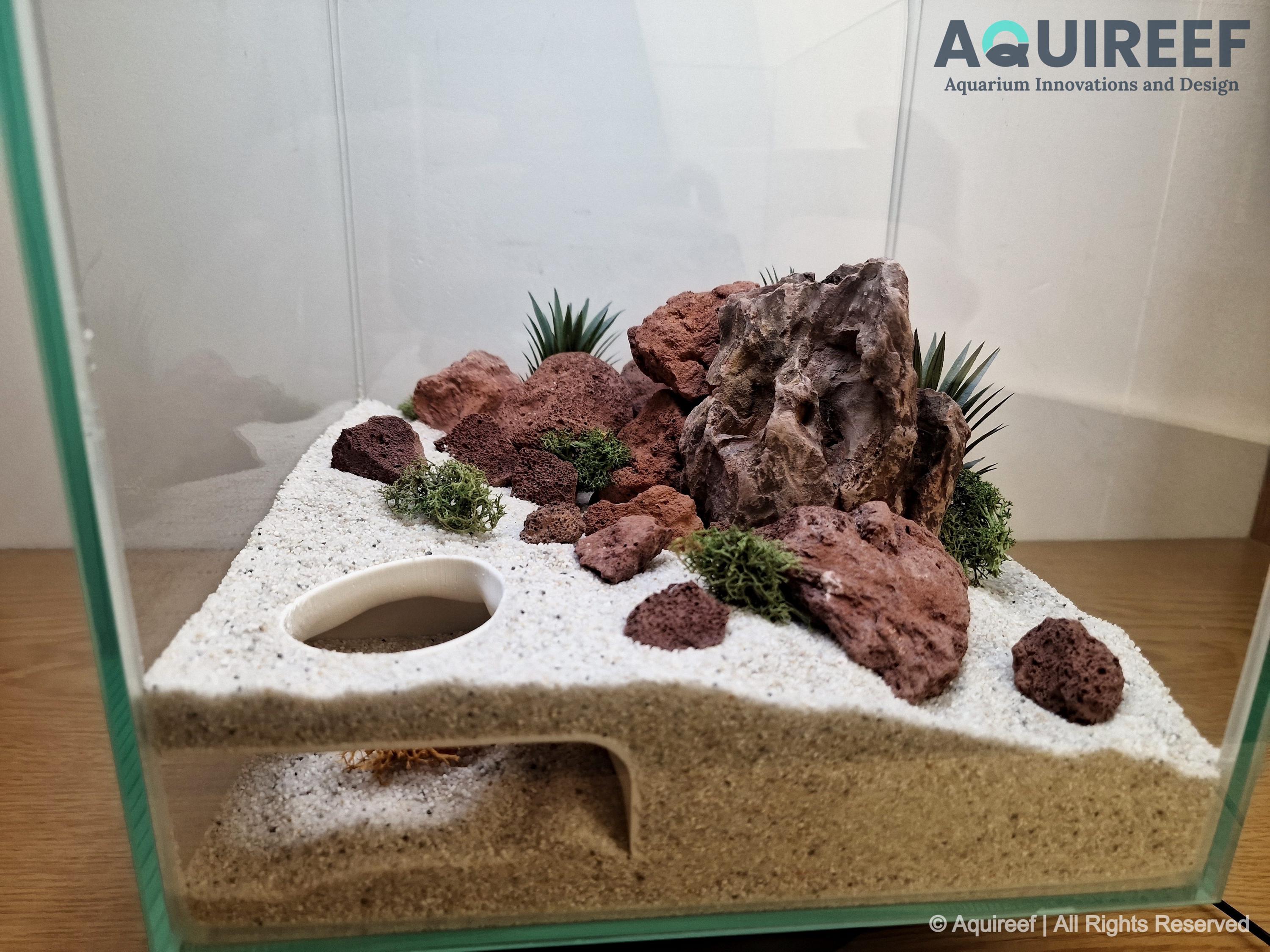 Ephia 3D Printable Aquarium Cave Fish Hide, Terrarium Decoration ...