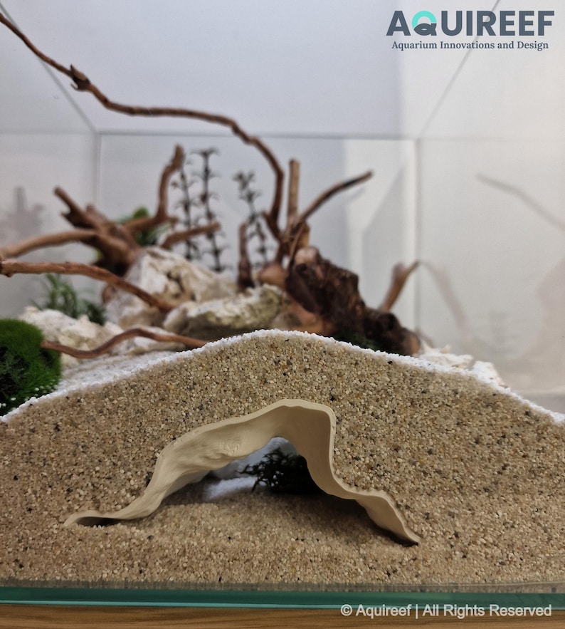 Coralite 3D Printable Aquarium Cave Fish Hide, Terrarium Decoration ...