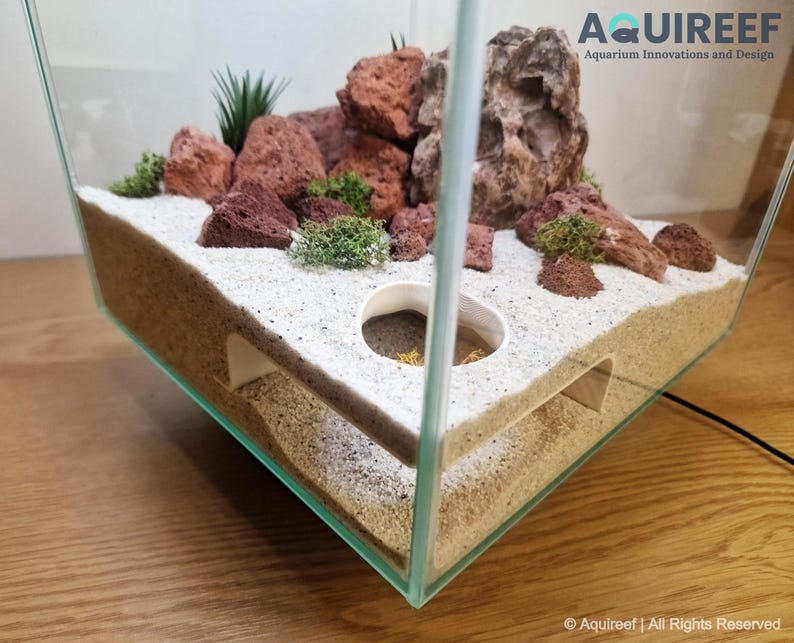 Ephia 3D Printable Aquarium Cave Fish Hide, Terrarium Decoration ...