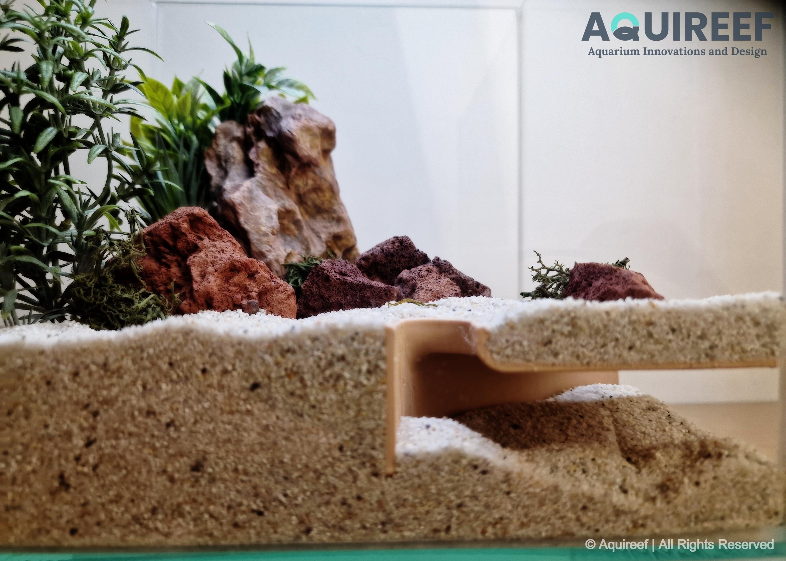 Aquarium Corner Cave | Fish Hideout | Terrarium Decoration | 3D ...