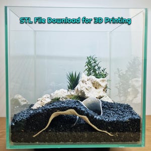 Aquarium Underground Fish Cave, Fish Tank Hideout Maze, Jing Jang | 3D ...