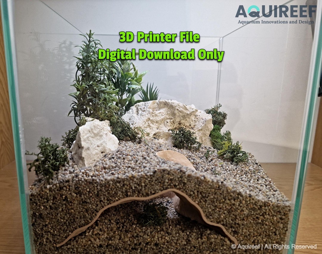 Reef Cave STL File: 3D Printable Aquarium & Terrarium Decor (digital Download) - Etsy