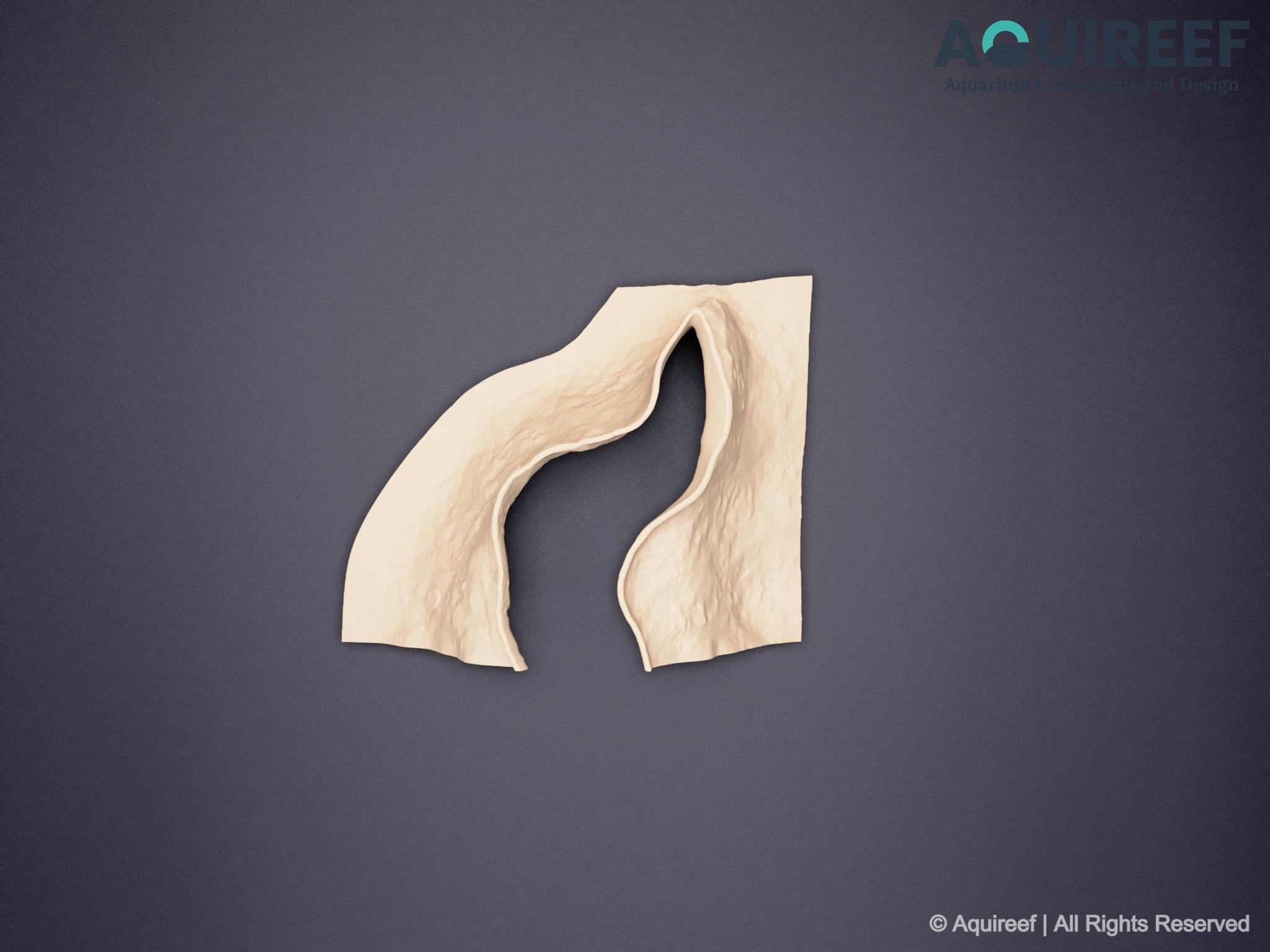 Surgeo 3D Printable Aquarium Cave Fish Hide, Terrarium Decoration ...