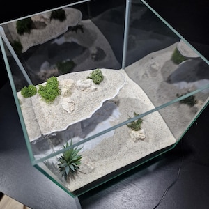 Printable Aquarium & Terrarium Cave STL, Vertical Cliff Hide Shelter ...