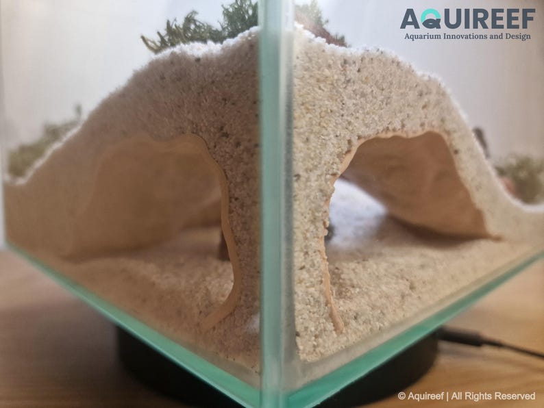 Riptide 3D Printable Aquarium Cave - Fish Hide, Terrarium Decoration ...