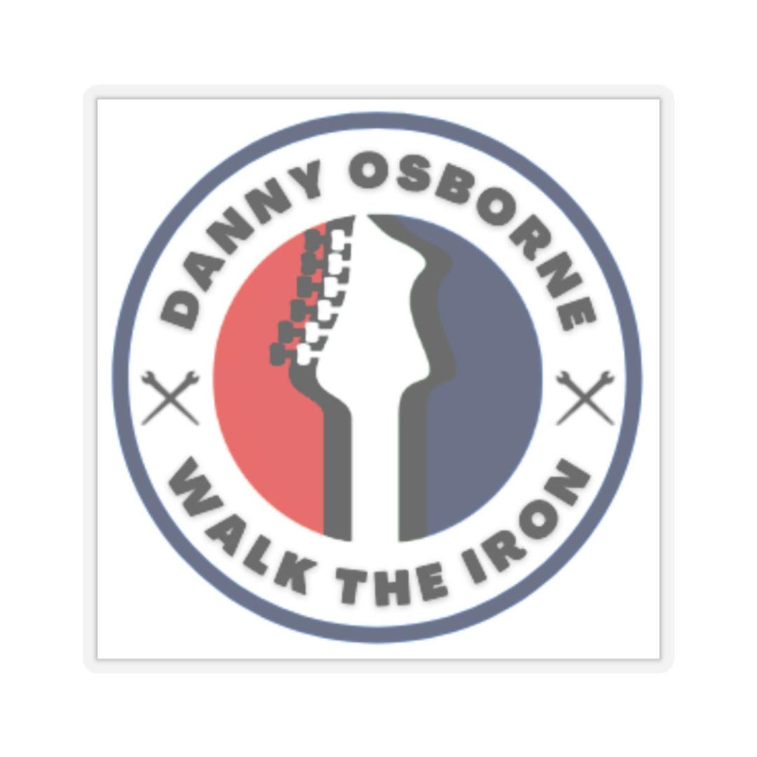 Kiss-cut Stickers - Danny Osborne - Walk the Iron - Etsy
