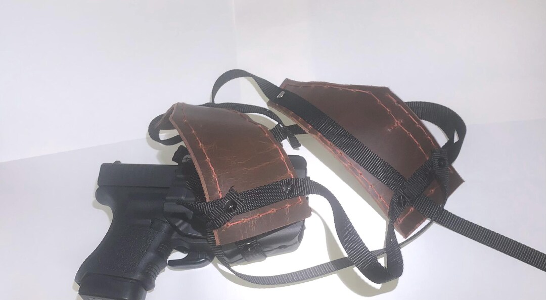 Lightweight Conceal Carry Leather Shoulder Holster Padding With Nylon ...