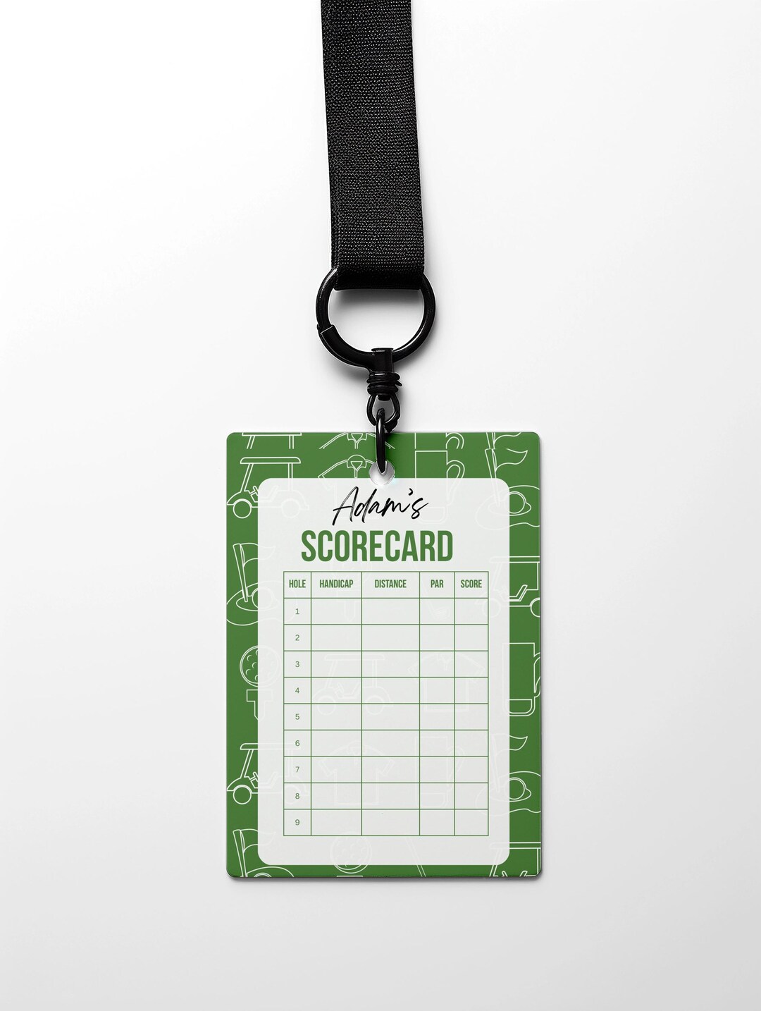 Personalized Golf Scorecard Template: Bachelor Party Tournament ...