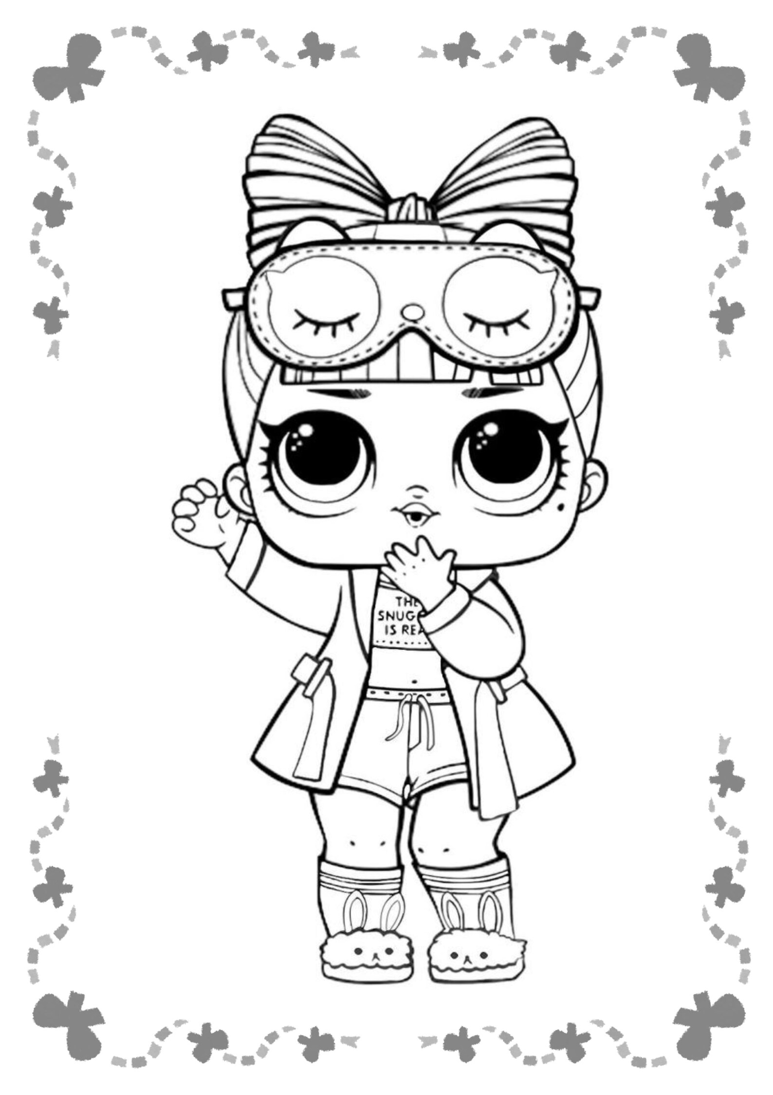 Doll LOL Coloring Pages | 10 Pages | Cute Coloring Pages | for Kids and Adults | Digital ...