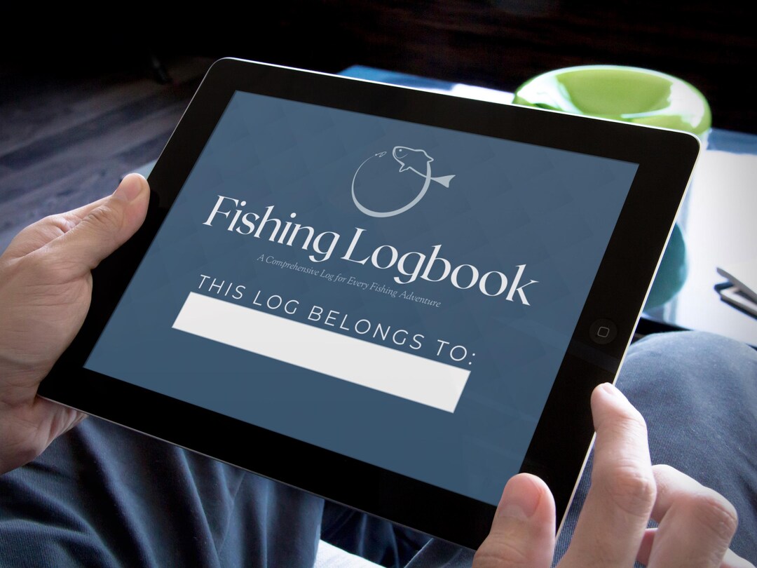 Digital Fishing Logbook Set – Printable Angler Journal in 5 Sizes ...