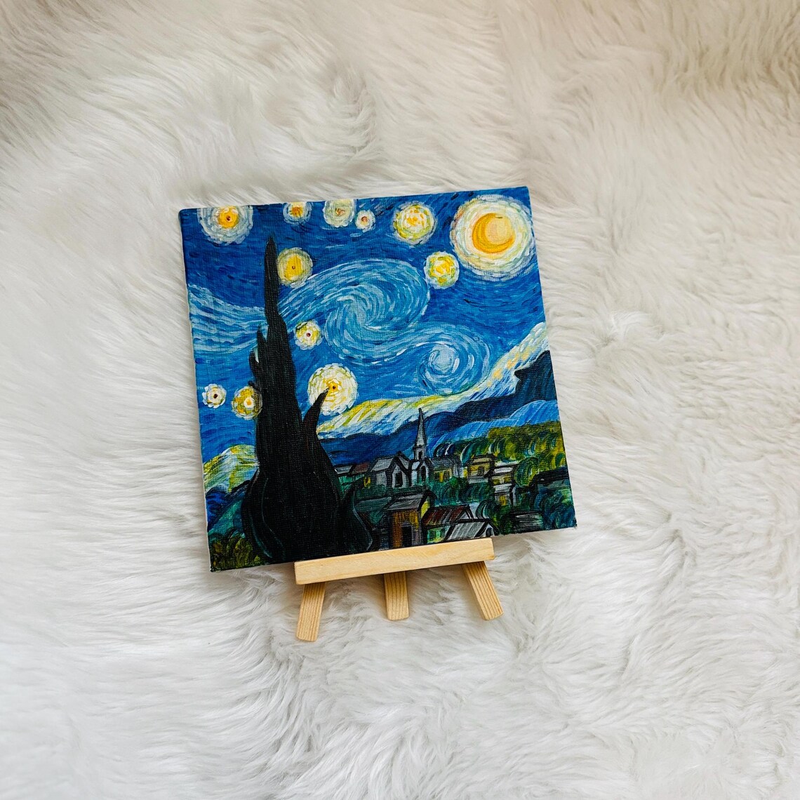 Starry Night | Gift | Canvas Paintings - Etsy