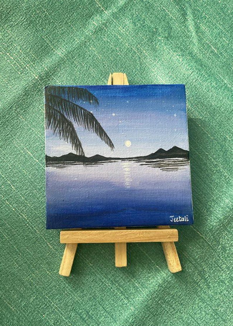 Mini Canvas Paintings - Etsy