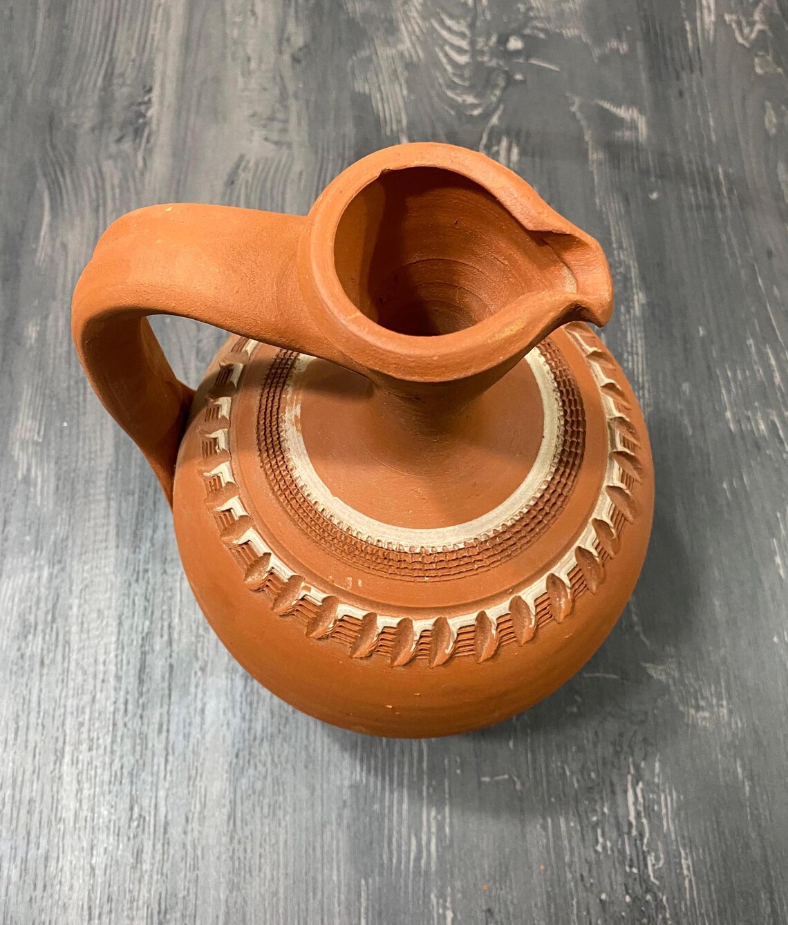Clay Jug With Handle / Terracotta Jug - Etsy