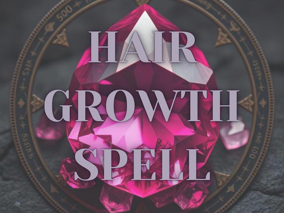 Custom Hair Growth Spell | Longer, Stronger & Healthier Hair Magic - Etsy