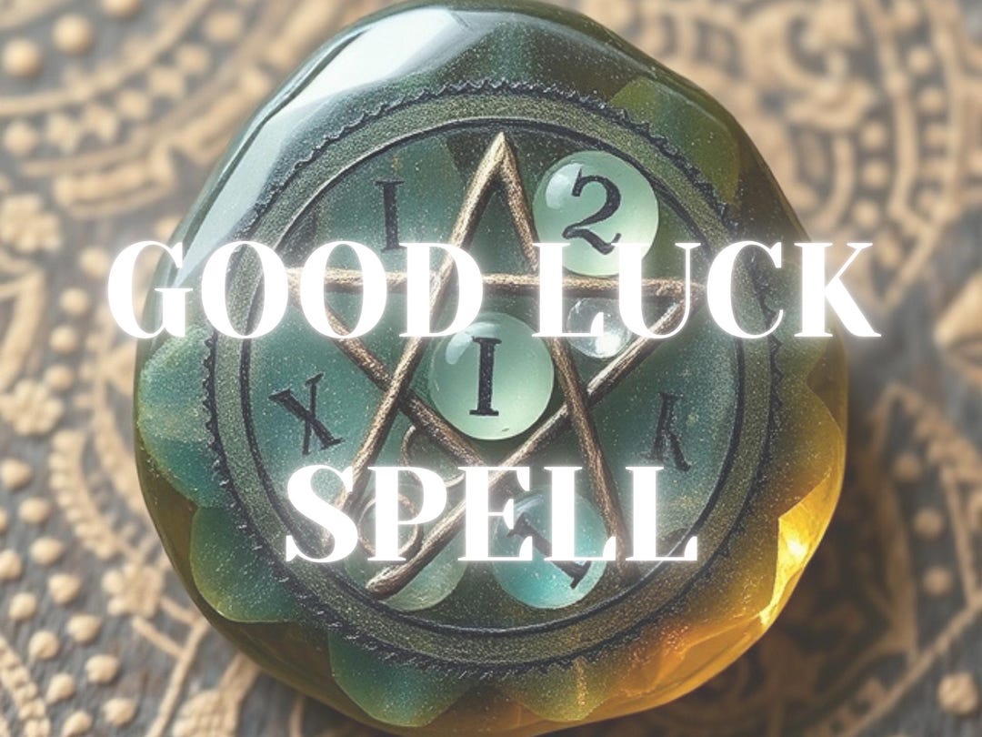 Custom Good Luck Spell | Attract Positive Energy and Abundance, - Etsy