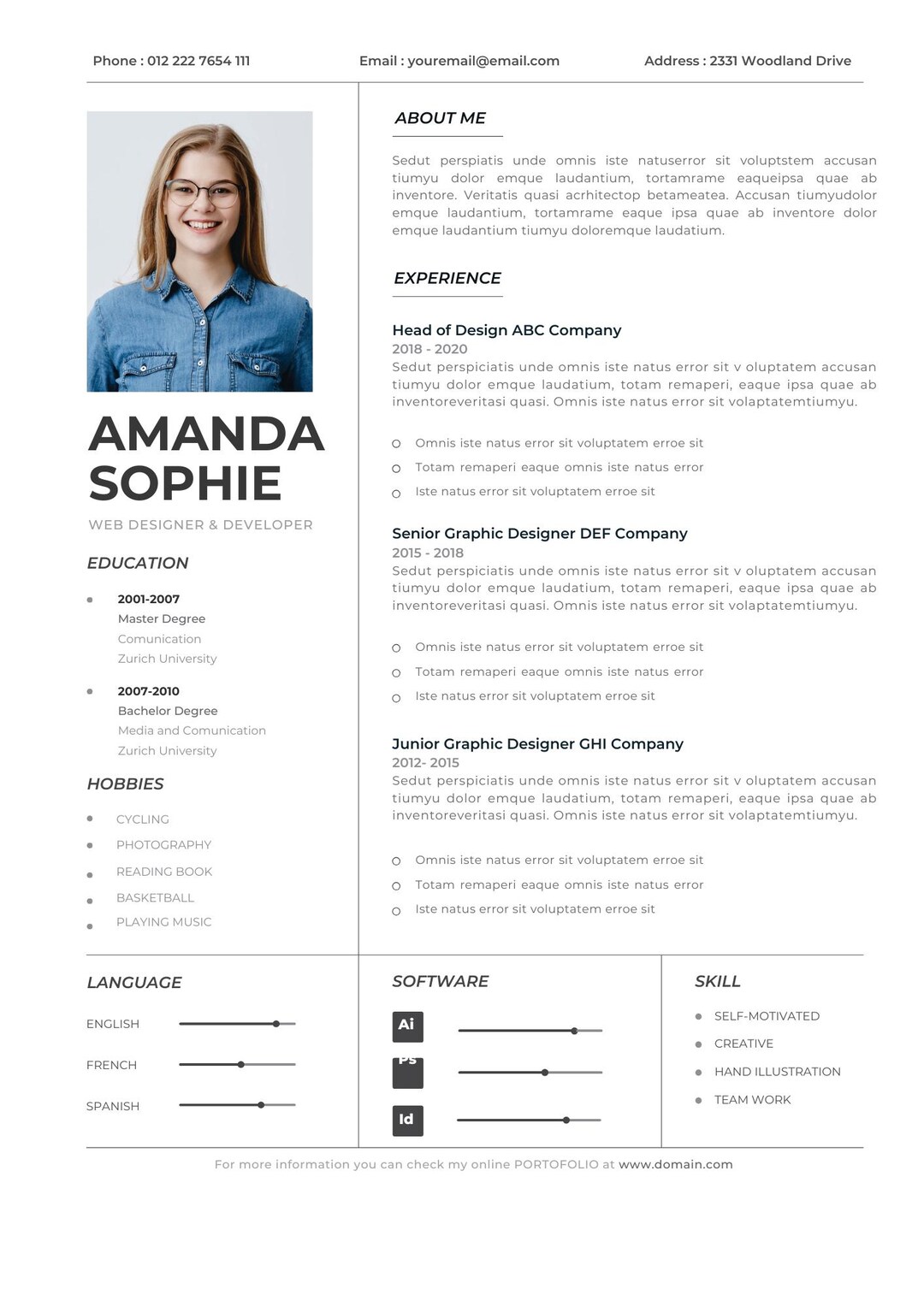 RESUME Template Bundle - Access Over 30 Different Resume Templates That ...