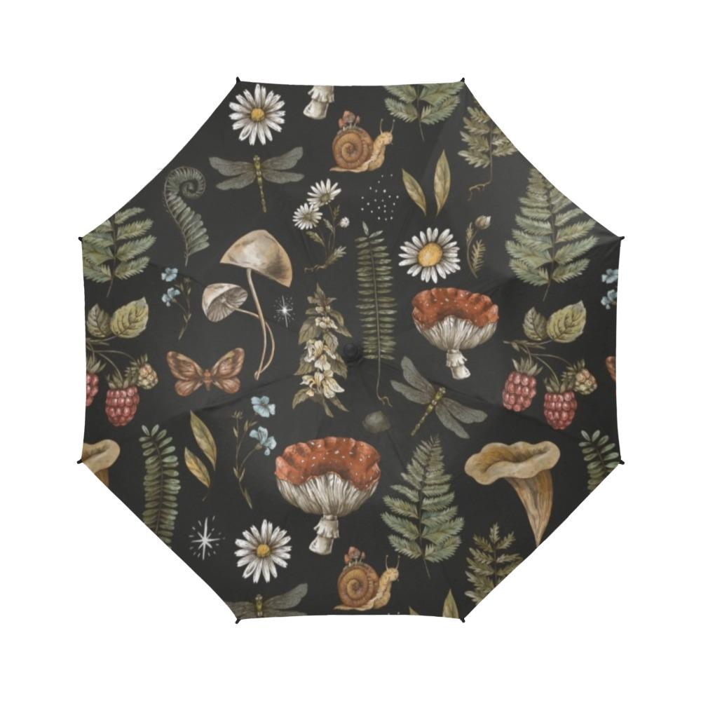 Celestial Mushroom Forest Cottagecore Boho Umbrella, Cosplay Umbrella ...
