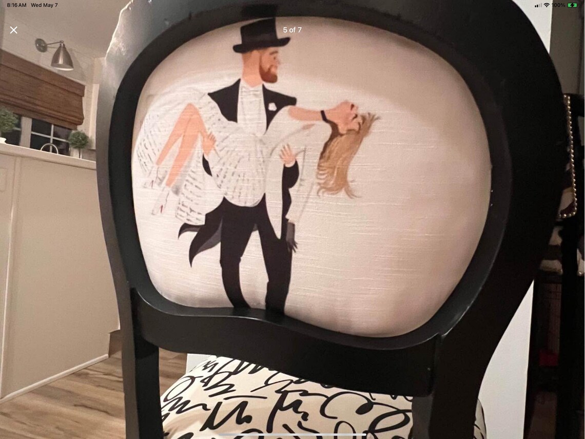 Fun Vintage Chair, FREE SHIPPING - Etsy
