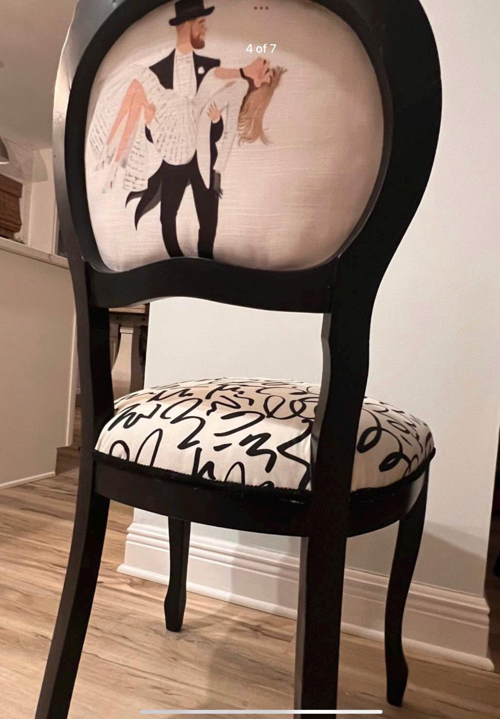 Fun Vintage Chair, FREE SHIPPING - Etsy