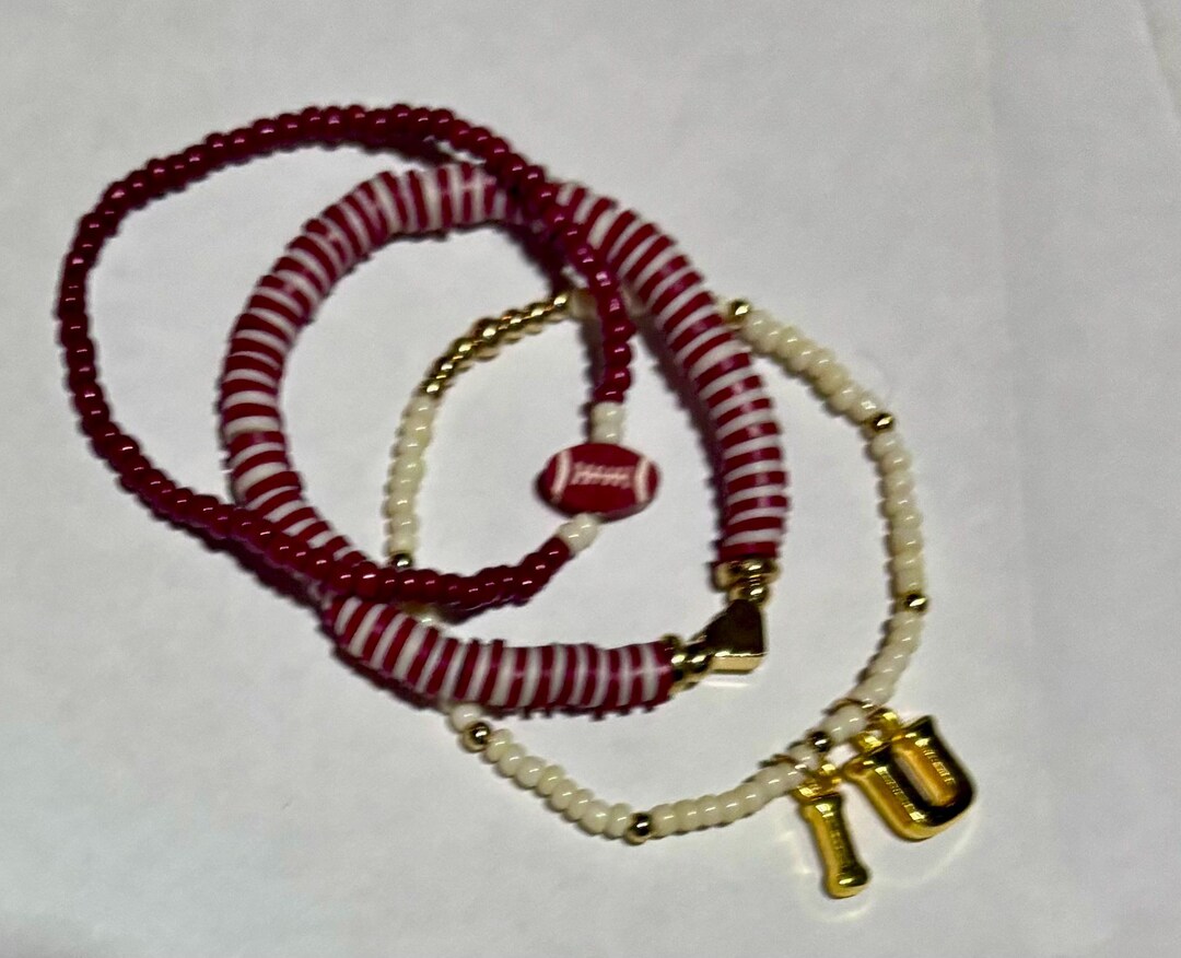 Indiana University Bracelet - Etsy