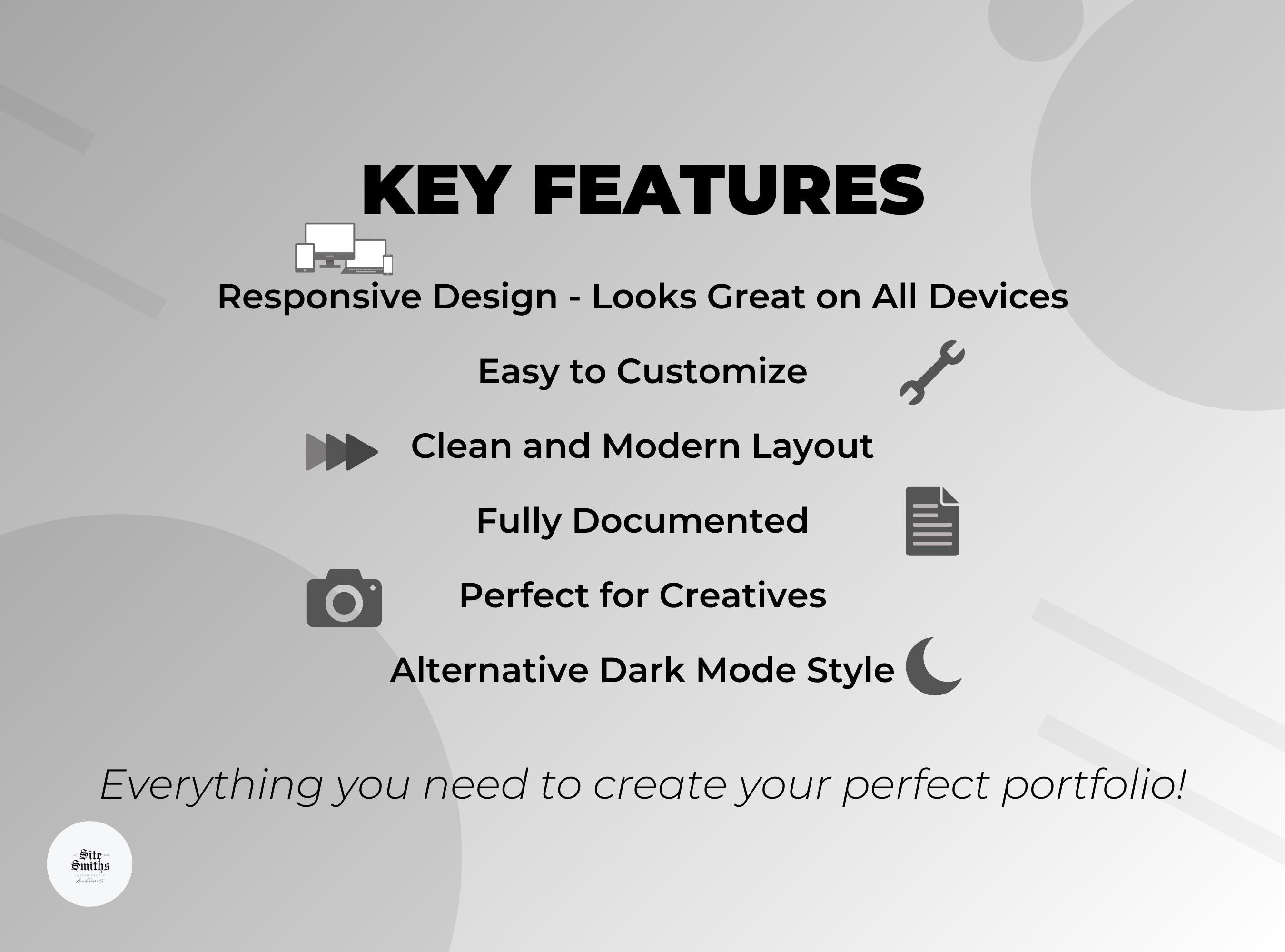 Minimalist Portfolio Template – Clean, Modern, and Responsive HTML/CSS ...