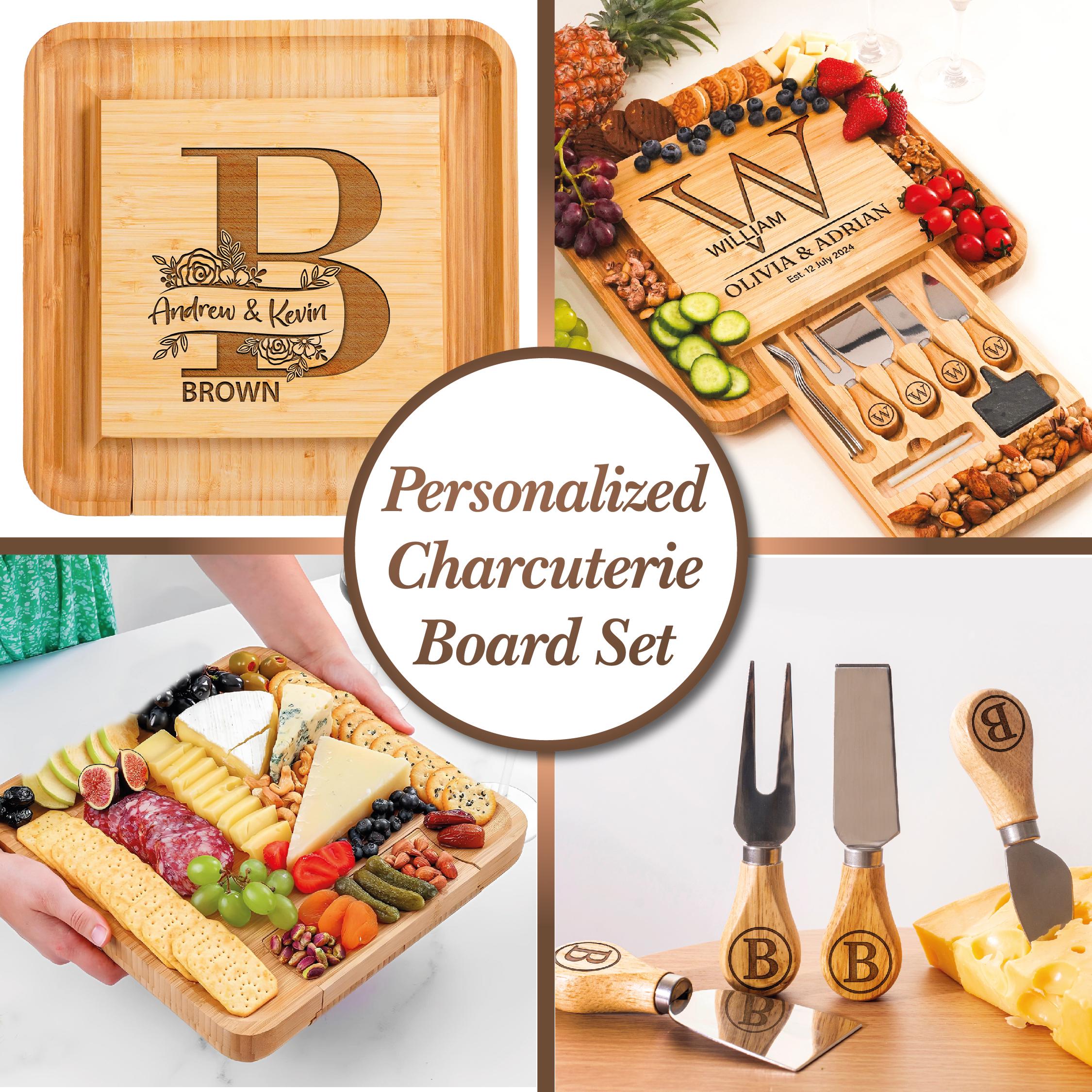 Custom Charcuterie Boards, Personalized Cheese Board, Bridal Shower ...