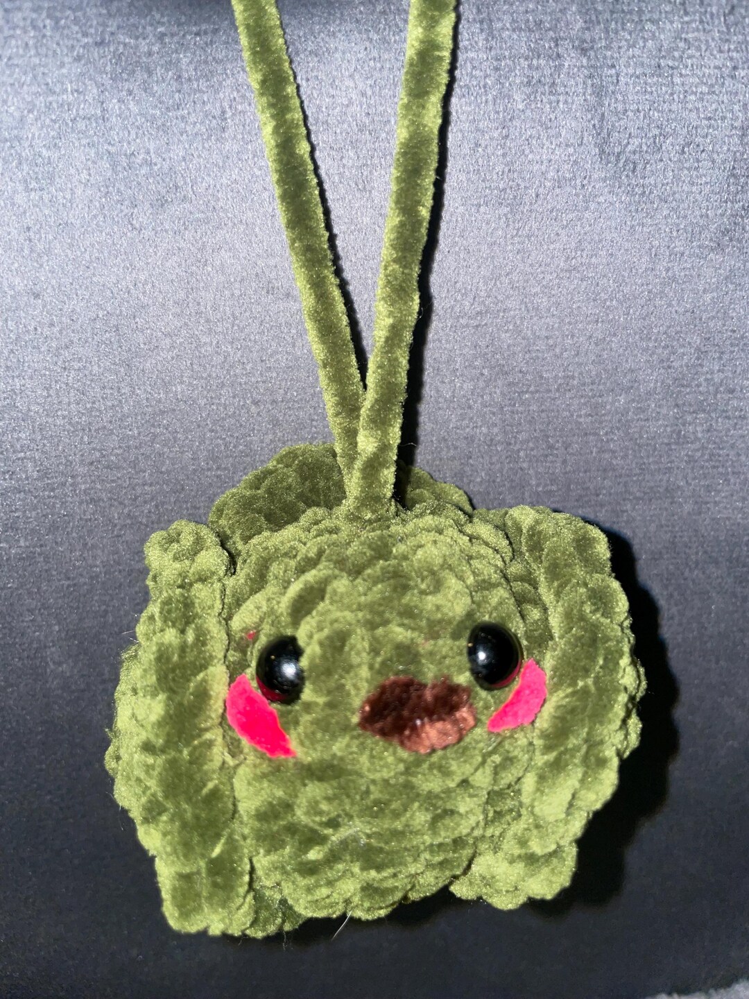 Crochet Cute Sprout Christmas Decoration - Etsy