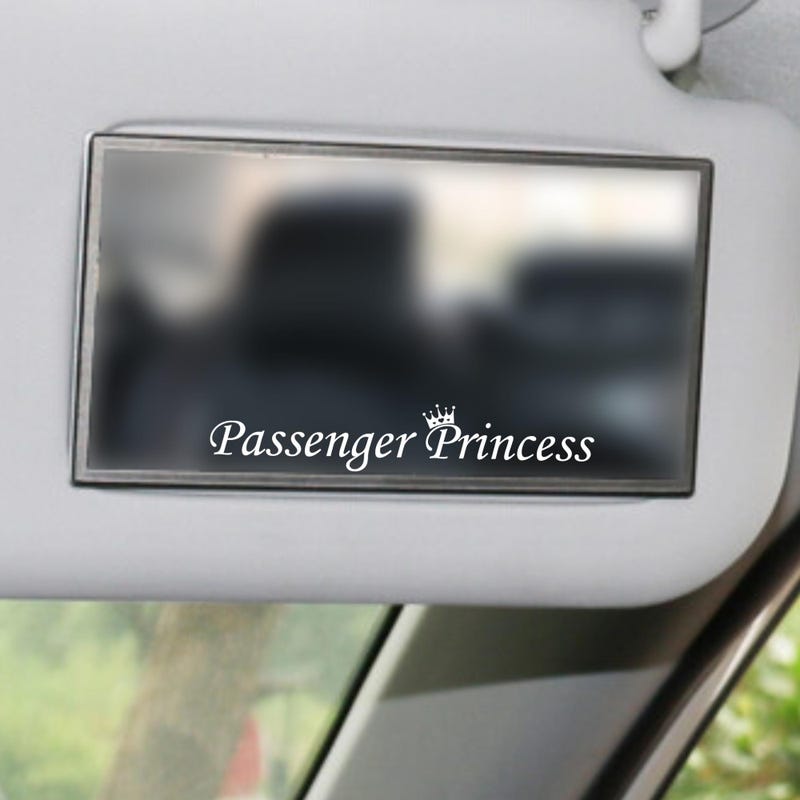 Vanity Mirror Decal - Etsy