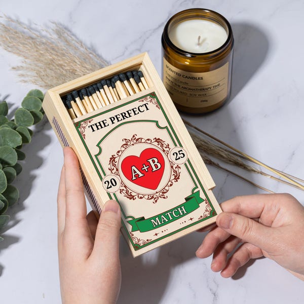 Personalized Matches - Etsy UK