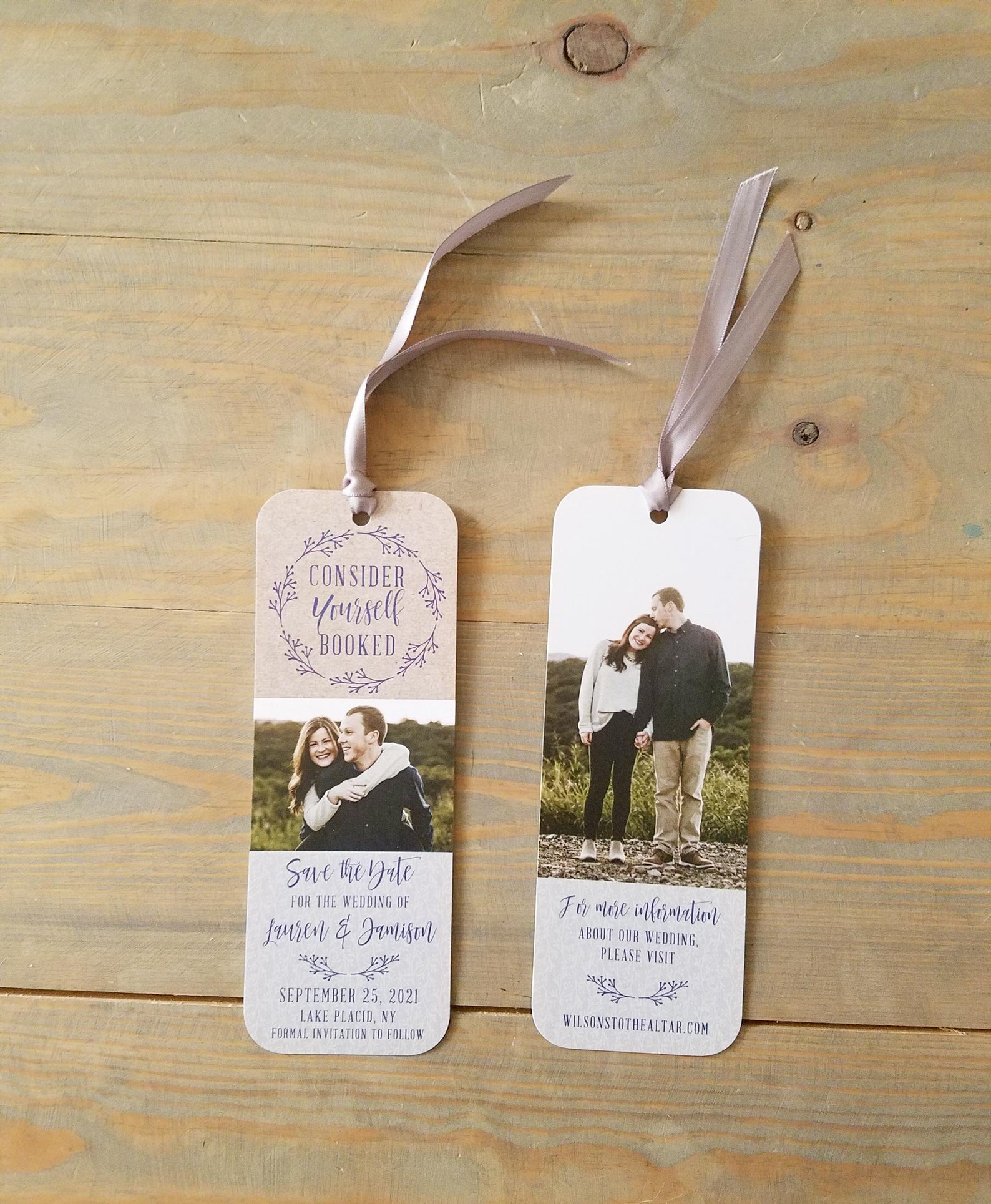 Save the Date Bookmark Bookmark Save the Date Save the Date - Etsy