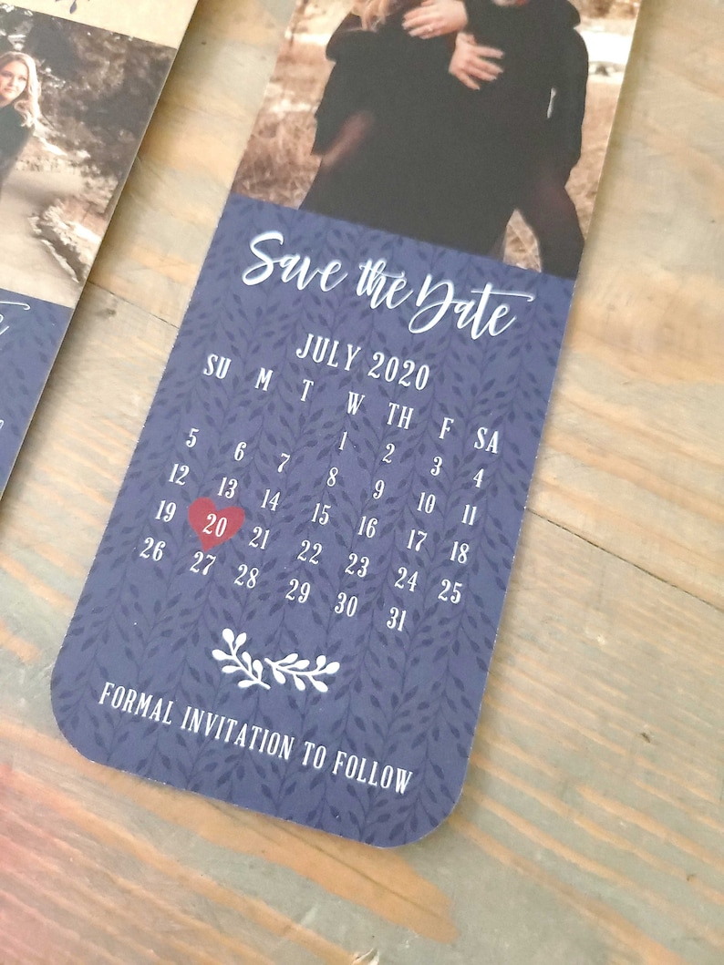 Calendar Save the Date Bookmark, Bookmark Save the Date, Save the Date ...