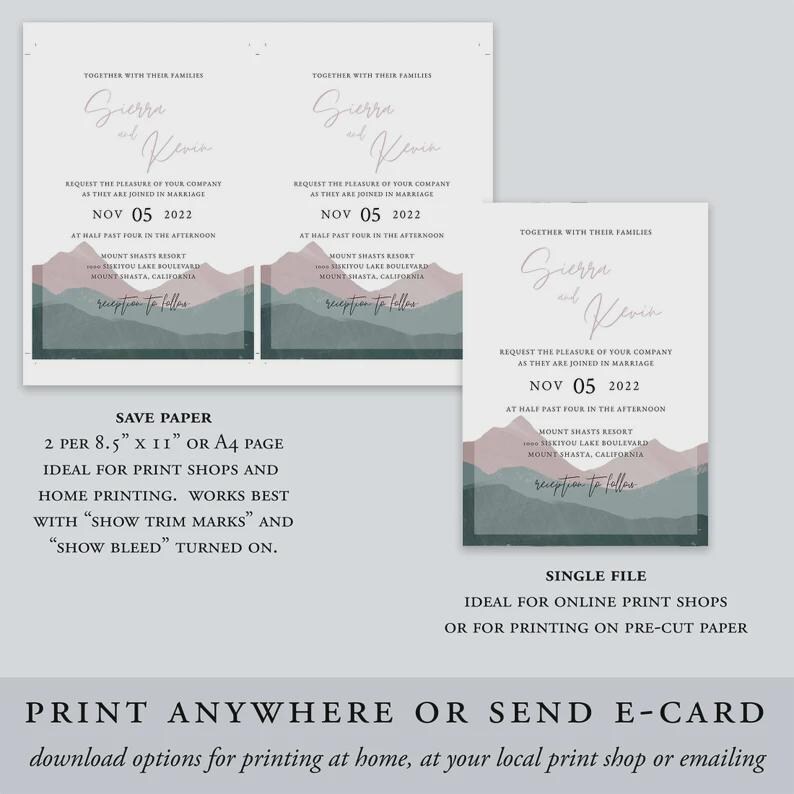Pink Lingerie Bridal Shower Invitation Template, Printable Bridal ...