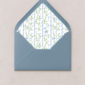 Preppy Wedding Envelope Liner, Printed Envelope Liners for Wedding ...