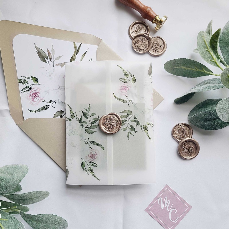 Invitation Wrap - Etsy