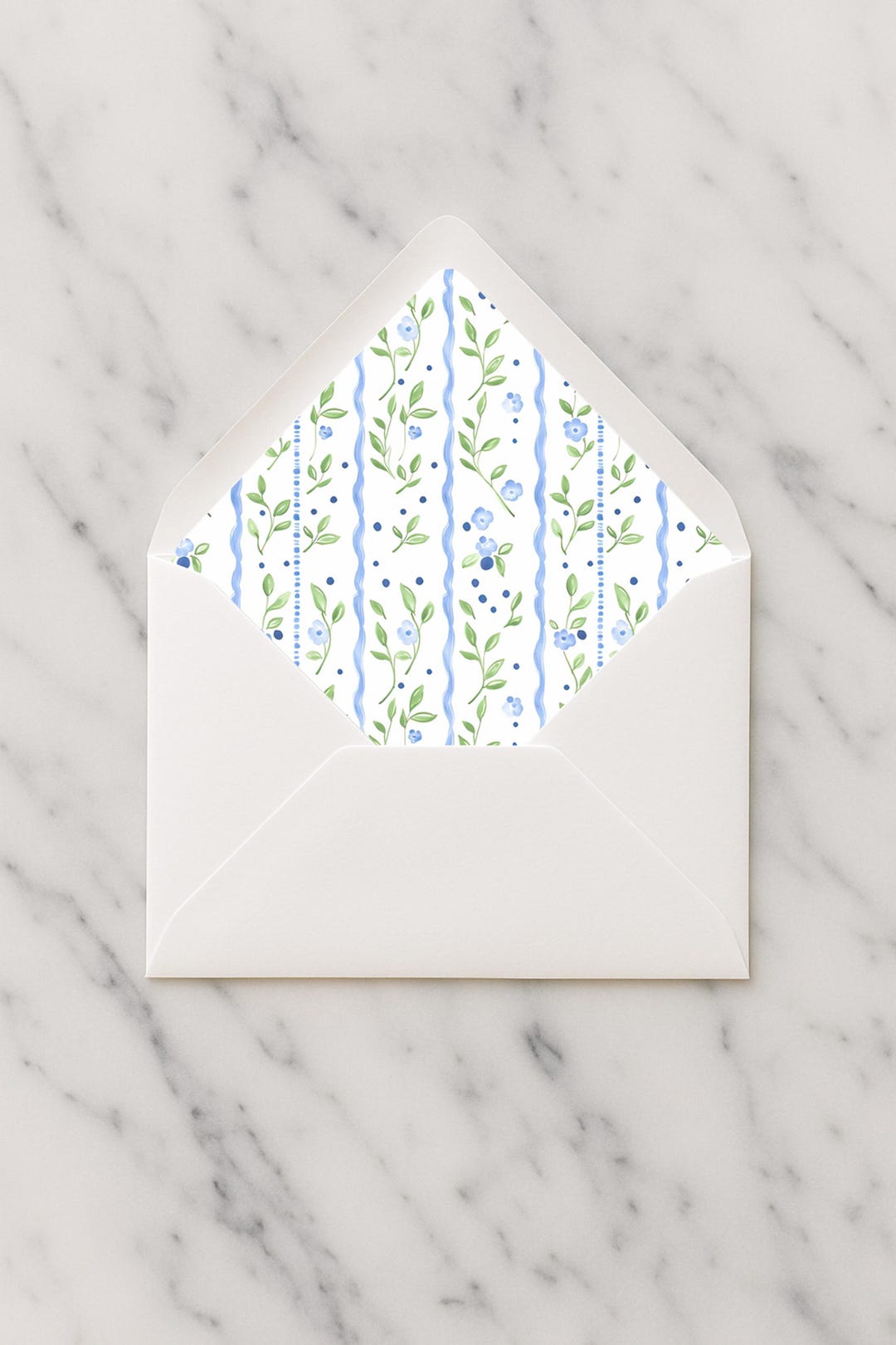 Preppy Wedding Envelope Liner, Printed Envelope Liners for Wedding ...