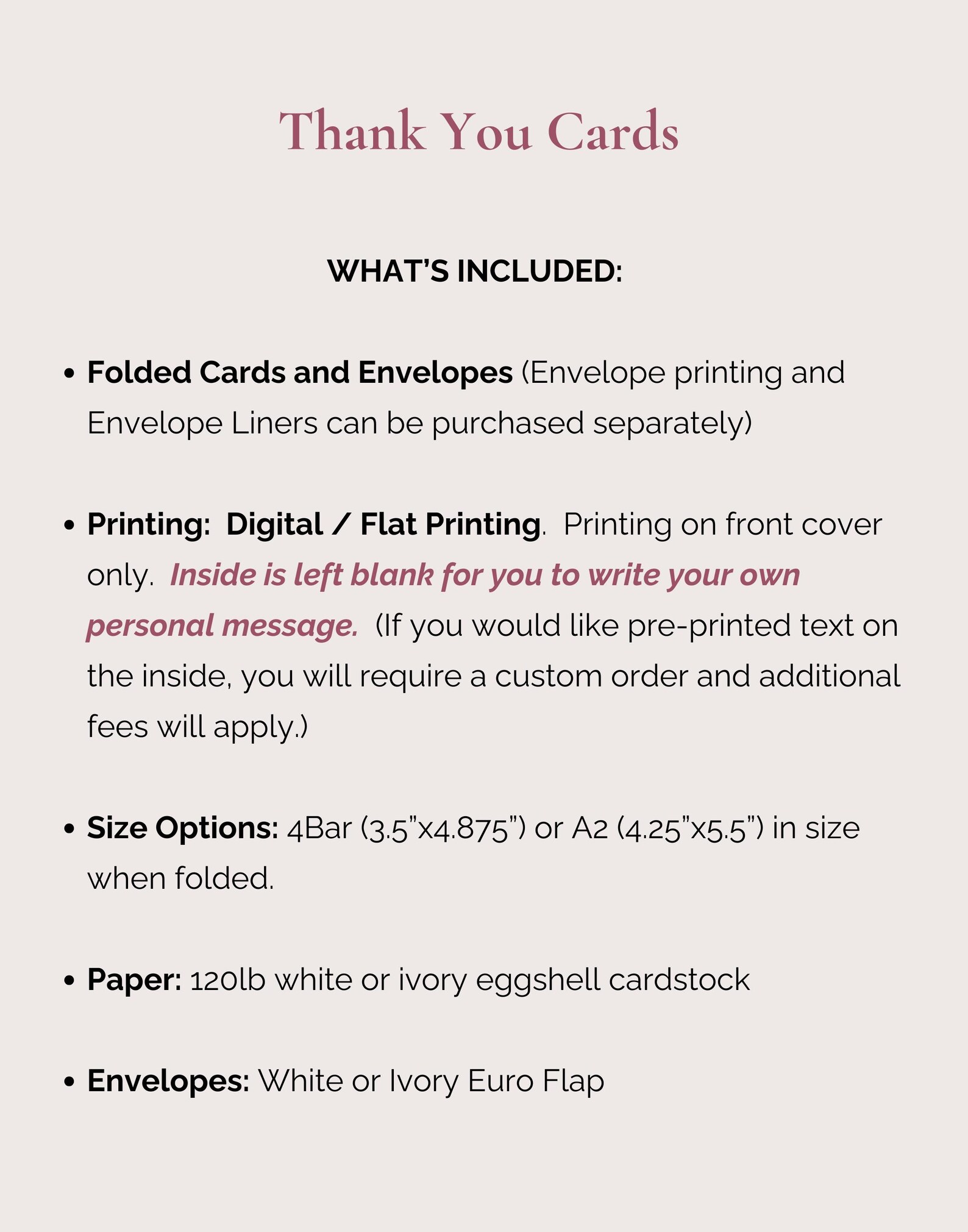 Barn Thank You Note Card, Rustic Thank You Card With Envelope, Farm ...