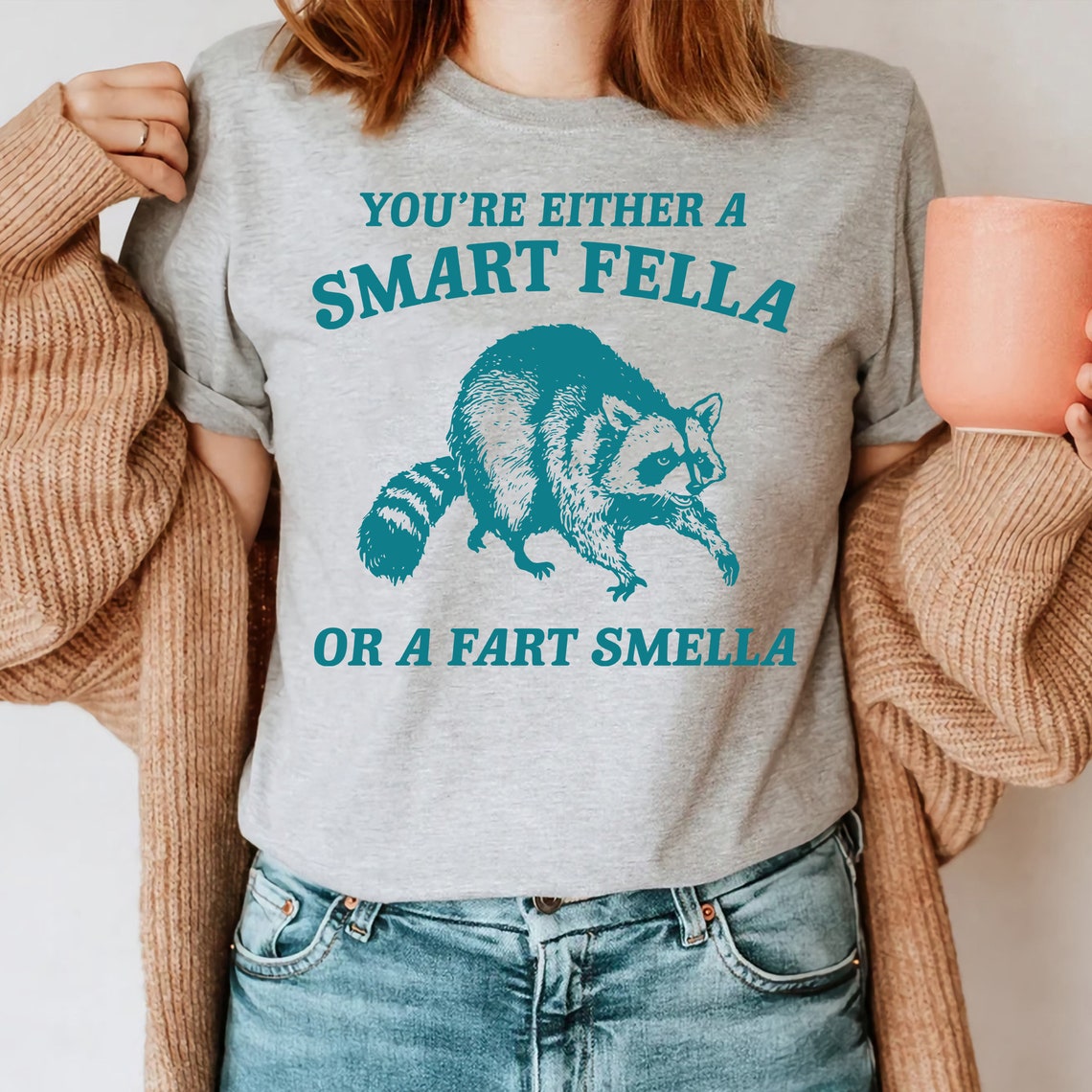 You Are Either A Smart Fella or A Fart Smella Png, Retro Cartoon ...