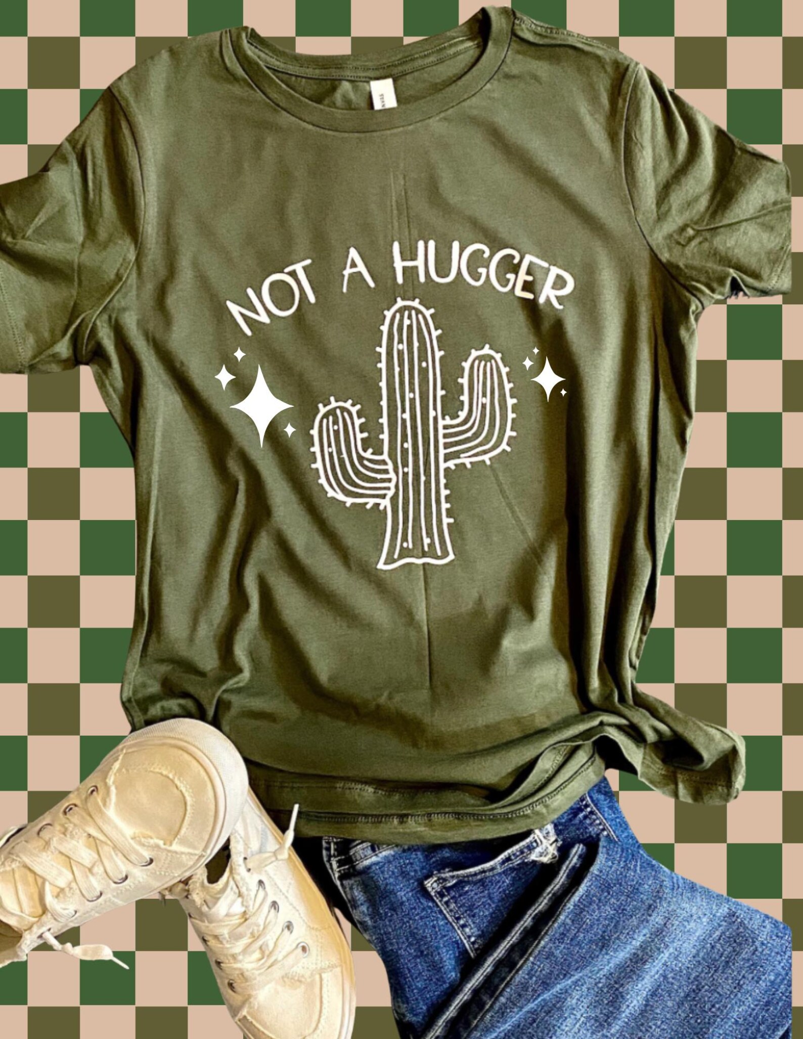 Not a Hugger T-shirt - Etsy